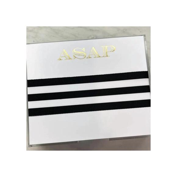 BLACK INK | Office | New Black Ink Luxe Gold Foil Asap Notepad Set In ...